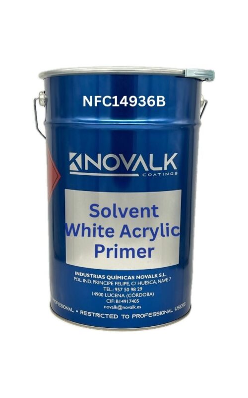 Novalk NFC14936B White Acrylic Primer, Fast Drying - Novalk