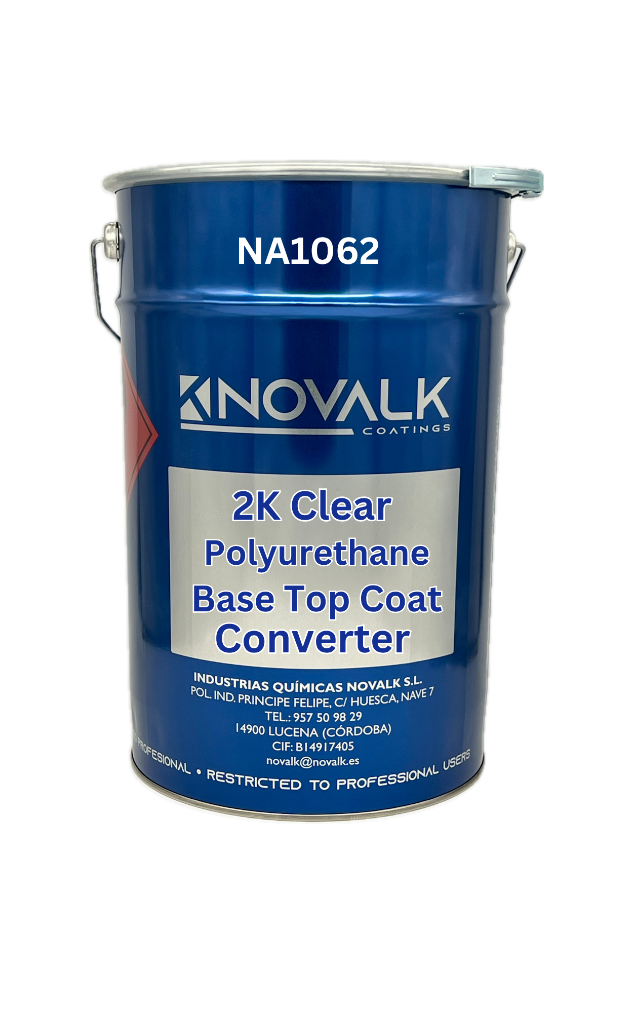 Novalk - NA1062 - 2K Polyurethane Clear Base Topcoat / Converter - Novalk